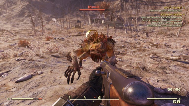 A Quick Guide To Finding Angler Locations In Fallout 76