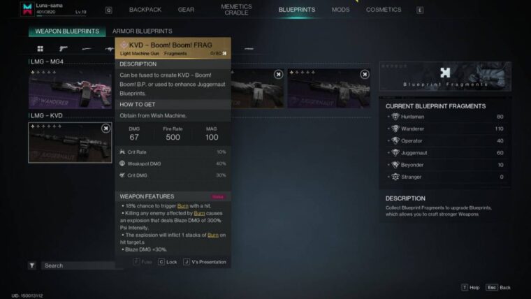 Burn Build In Once Human: Explained