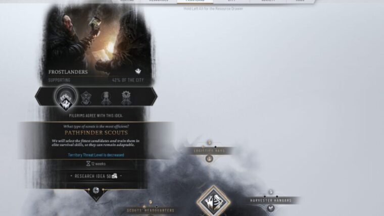 How To Explore Frostland In Frostpunk 2: Explained