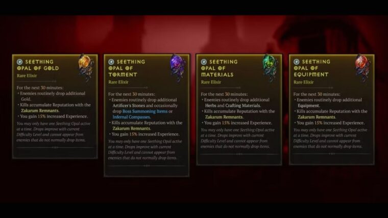 How To Get & Use Seething Opal In Diablo 4: Explained