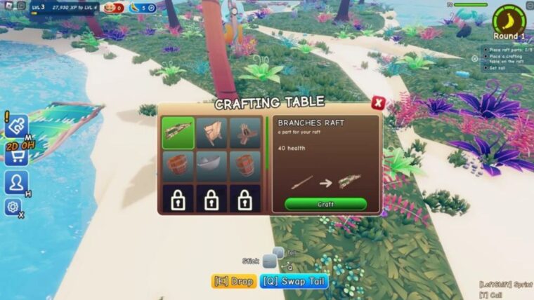 Roblox: Monkey Raft Beginner's Survival Guide