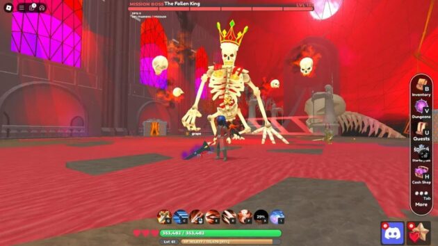 How To Beat The Skeleton King In Roblox World Zero