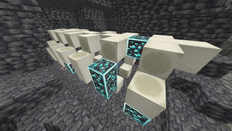How To Find Diamond Fossils In Minecraft