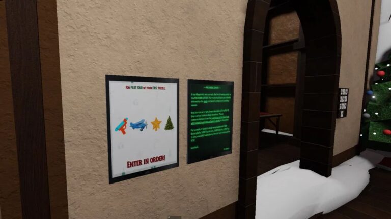 Roblox Terminal Rapid Room: The Naughty Or Nice Walkthrough
